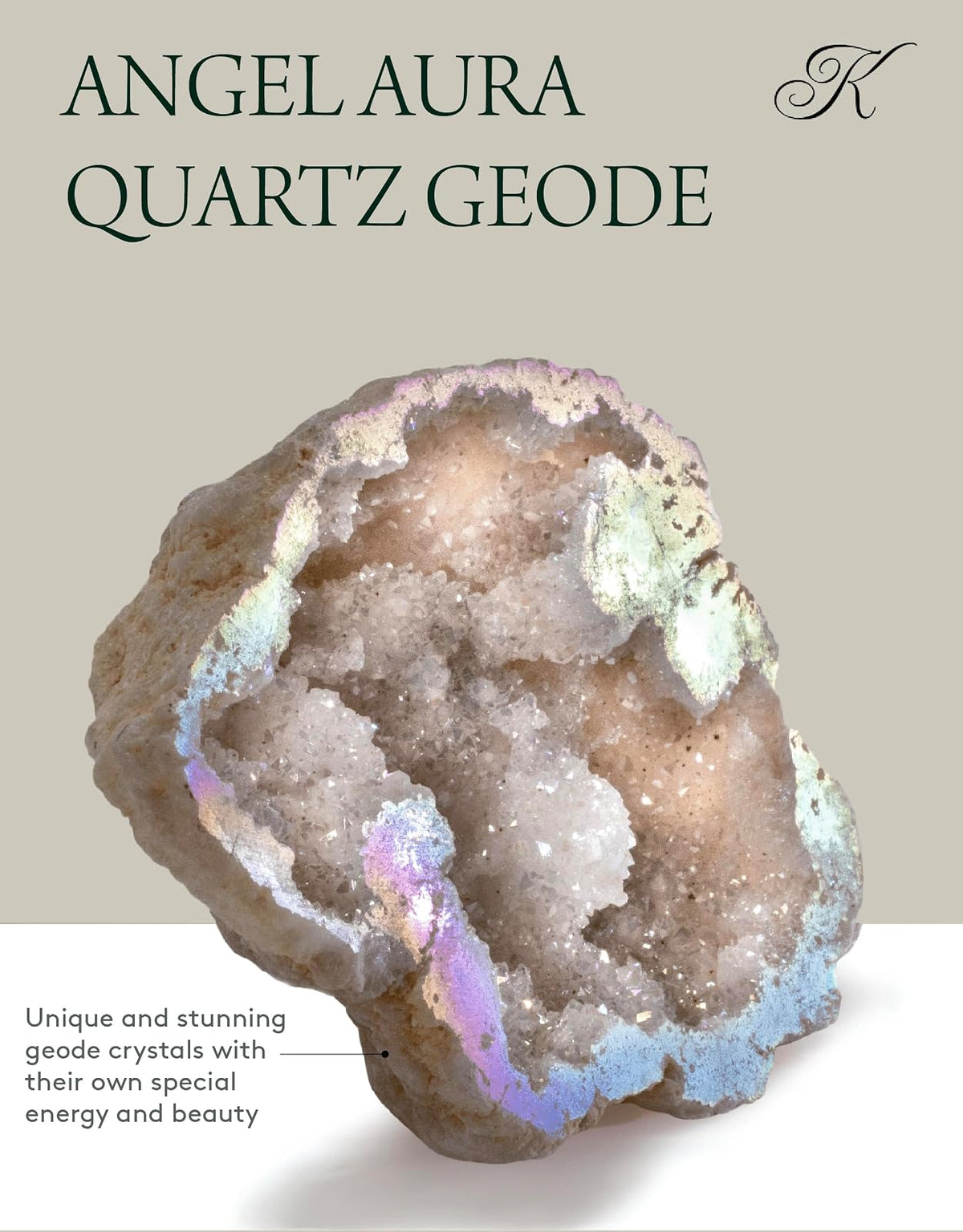 Unique geode for home decor