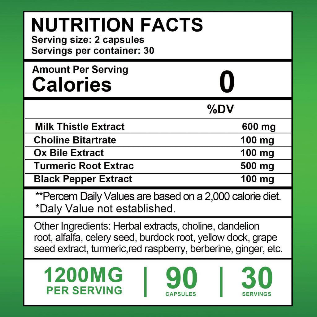 unique nutrients for liver repair