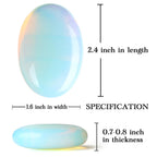 unique opalite worry stone gift idea