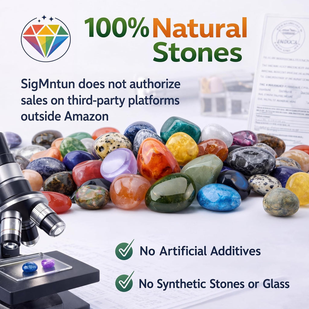 unique polished stone gift set
