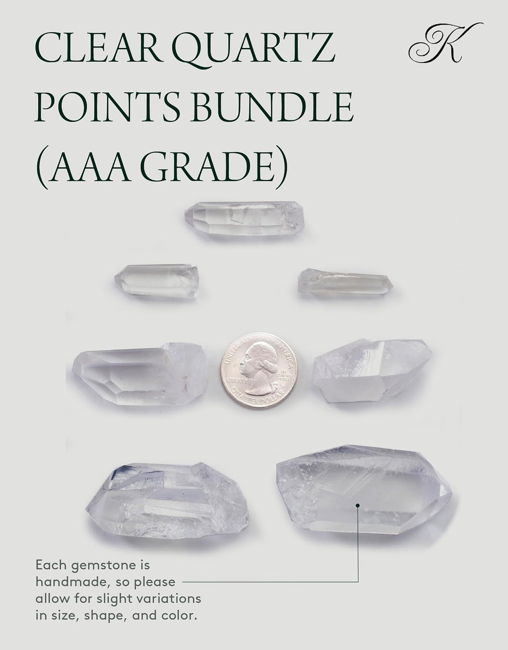 unique raw quartz for collectors