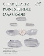unique raw quartz for collectors