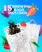 unique strawberry marshmallow tea blend