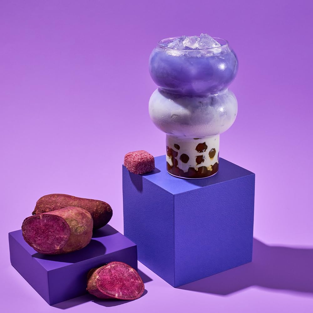 unique ube flavour tea mix