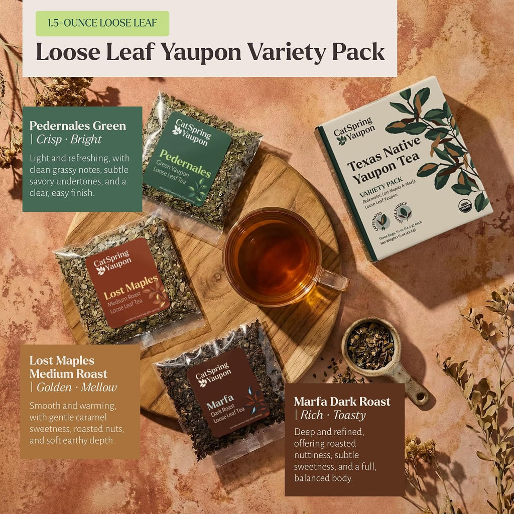 unique yaupon tea flavours