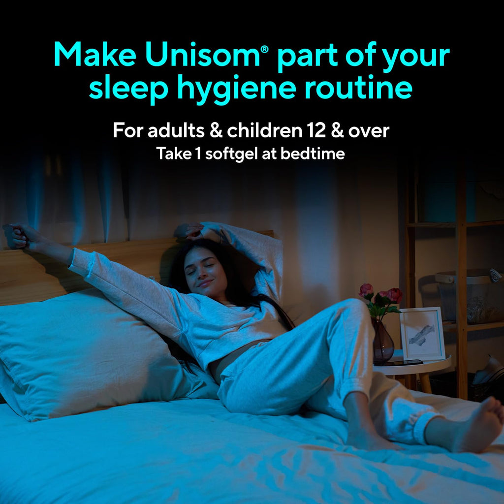 Unisom capsules for improved sleep quality
