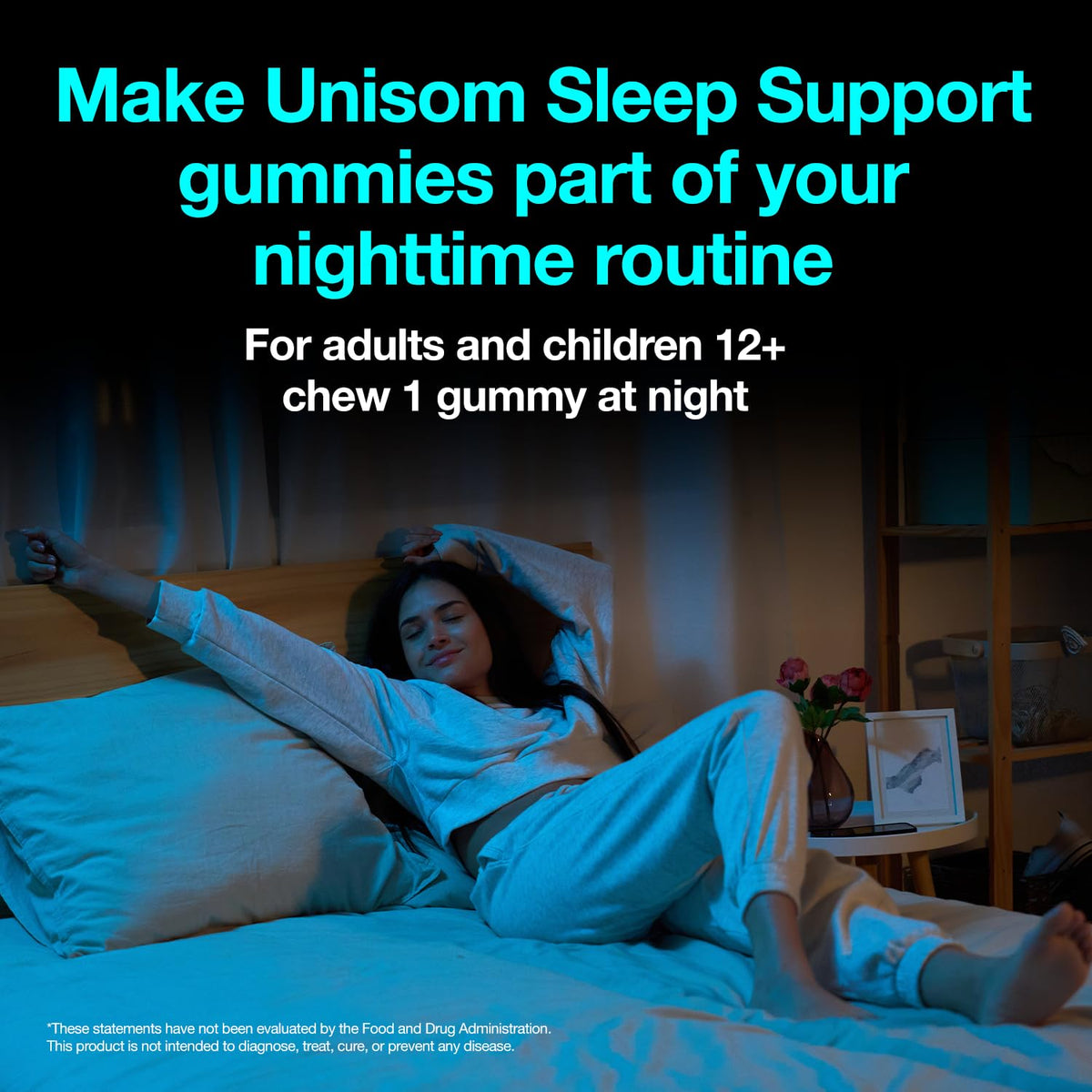 Unisom gummies for enhanced sleep experience