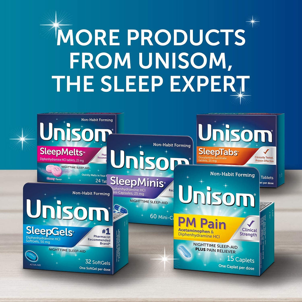 Unisom SleepGels for nighttime relaxation