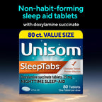 Unisom tablets for better sleep quality