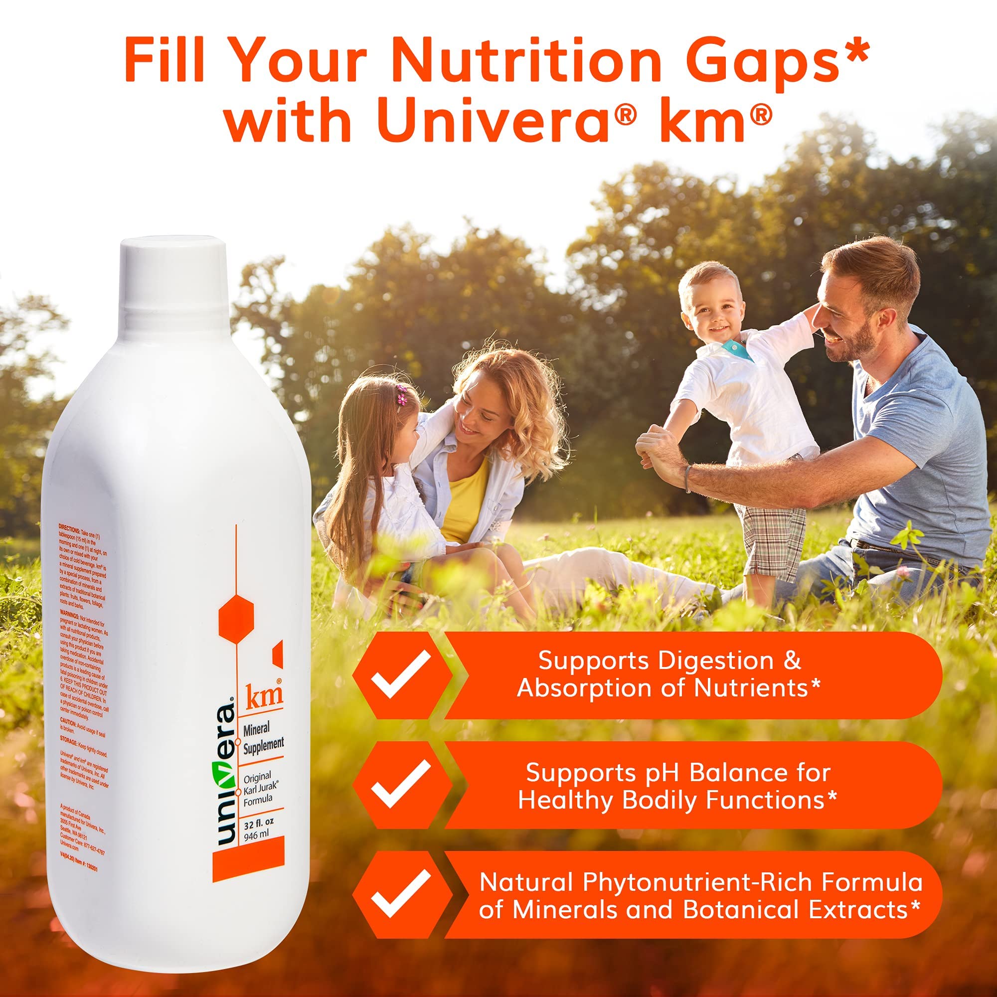 Univera KM for balanced mineral intake