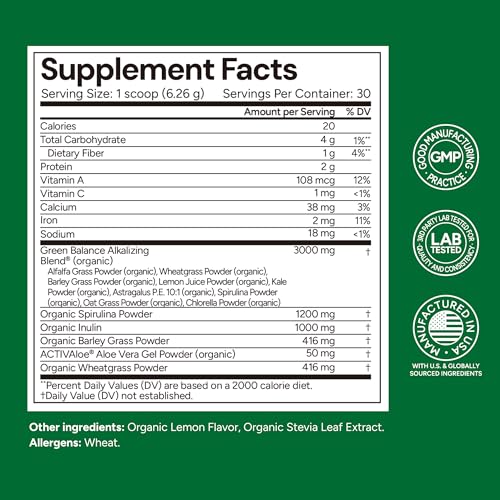 univera metagreens spirulina blend
