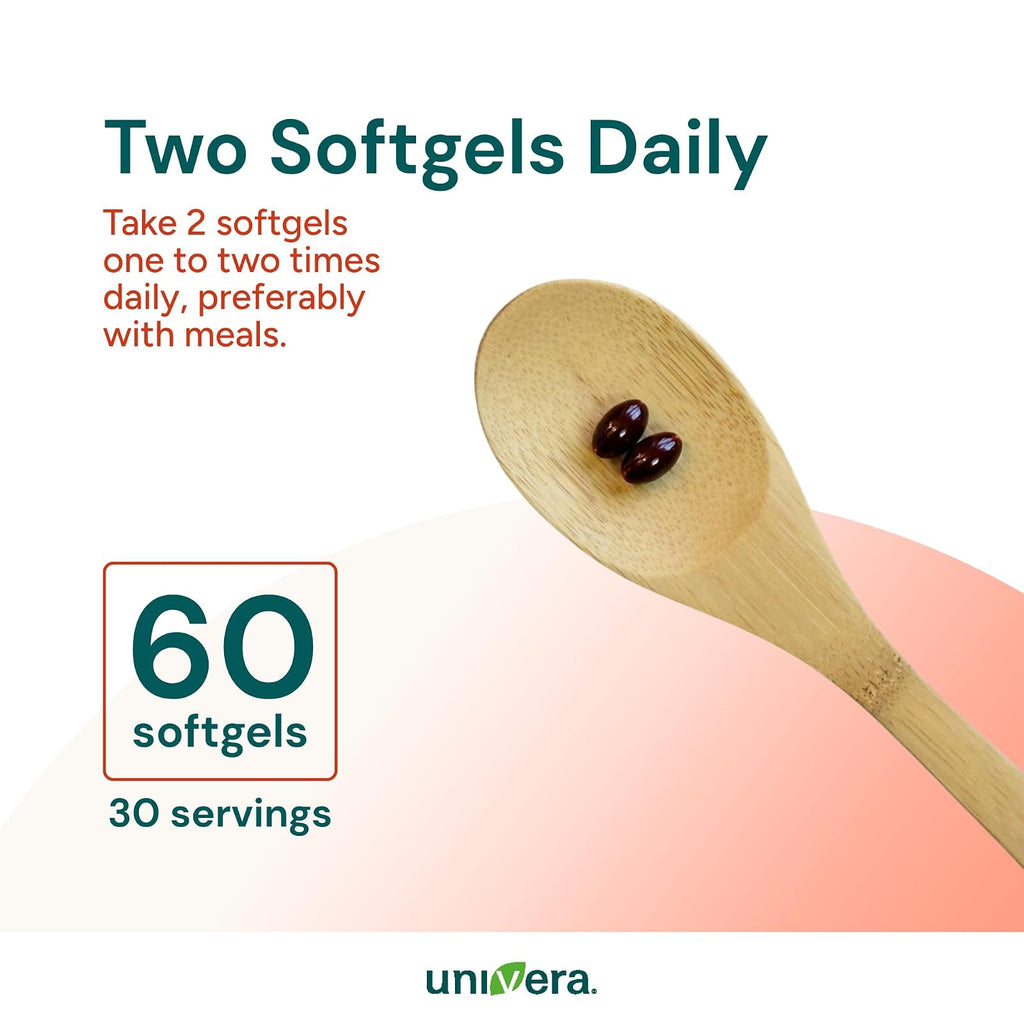 Univera Rhythmatix softgels for vitality