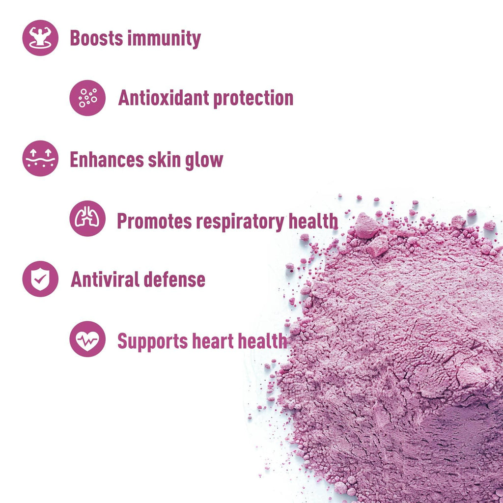 UNLEASH'D elderberry juice powder nutrition