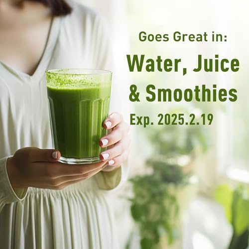 Unleash'd wheatgrass powder for energy