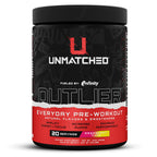 Unmatched Outlier Pre-Workout raspberry flavour