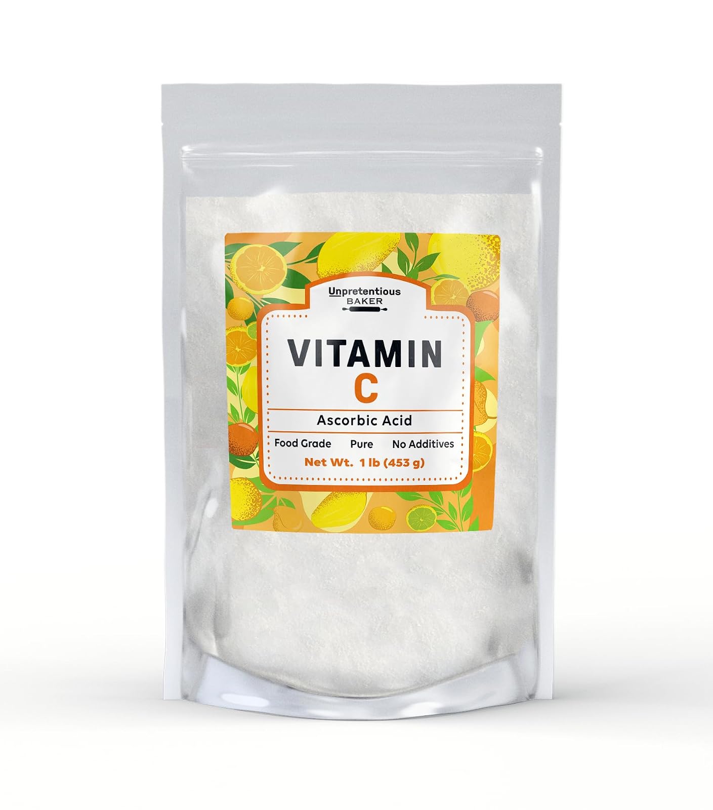 Unpretentious vitamin C powder for immunity