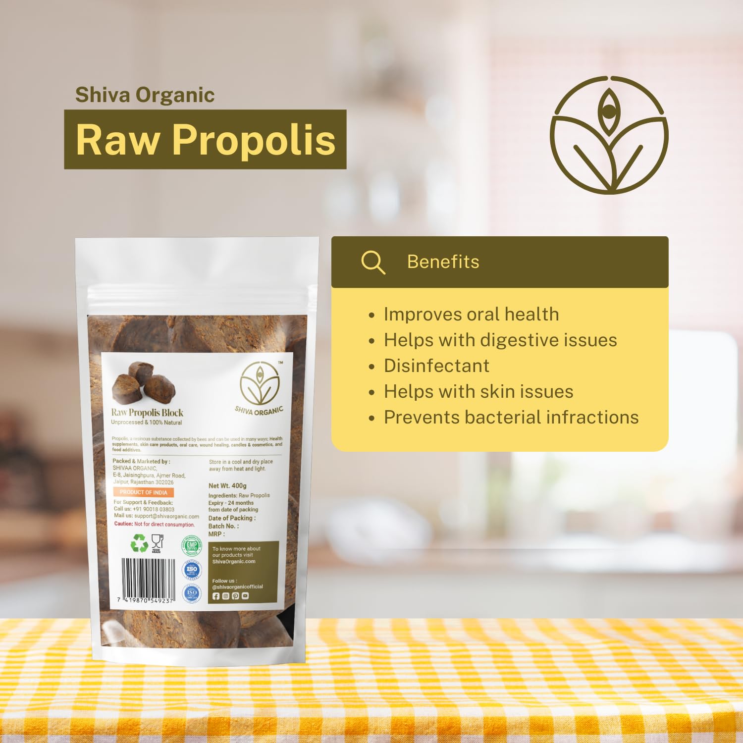 unprocessed bulk propolis for health