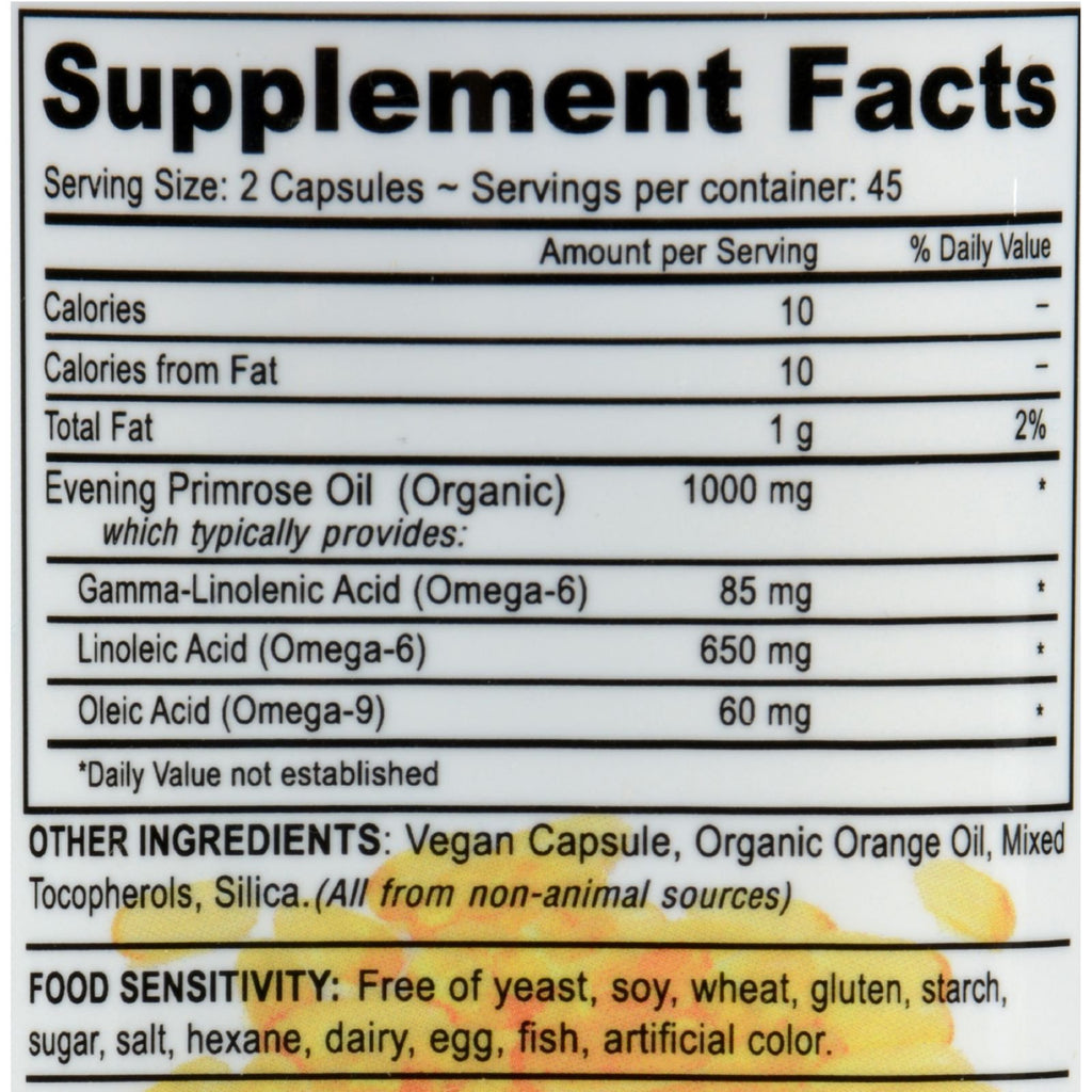 unrefined evening primrose health benefits