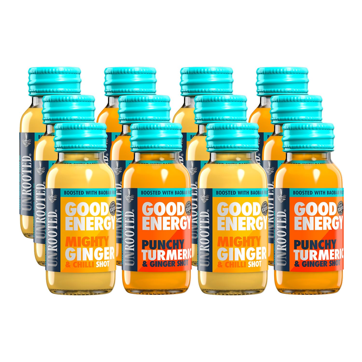 UNROOTED ginger turmeric health shots