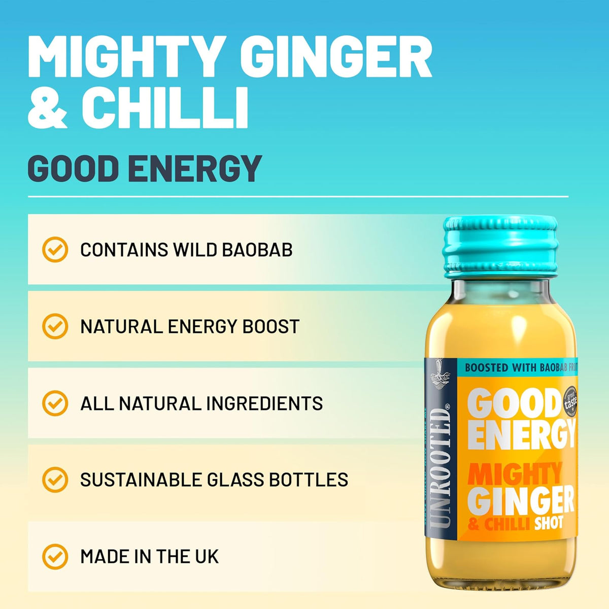 UNROOTED mixed health shot benefits