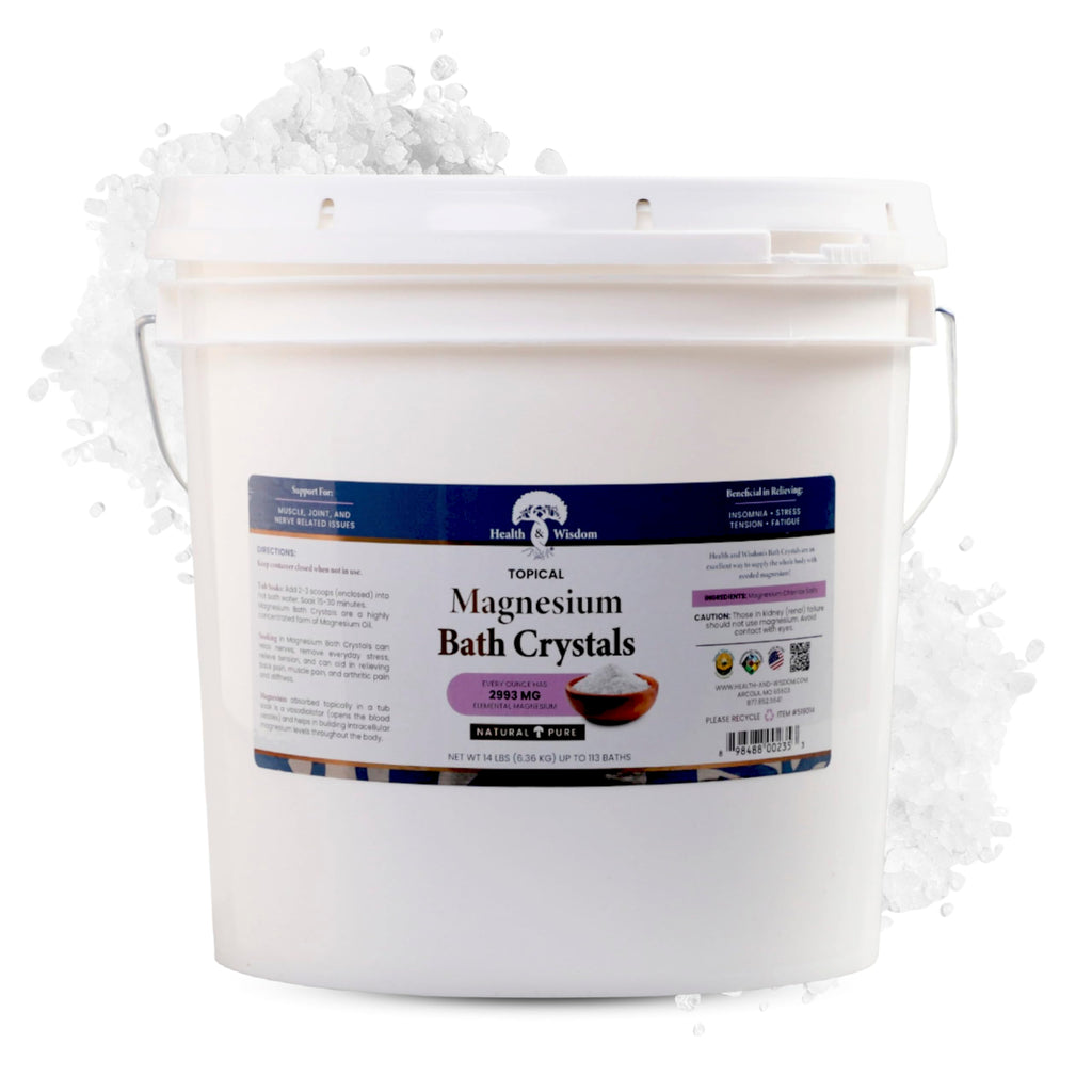 unscented magnesium bath crystals