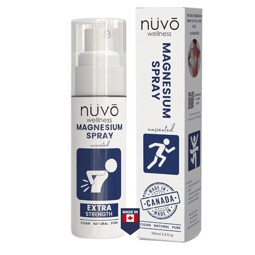 unscented magnesium spray for relaxation