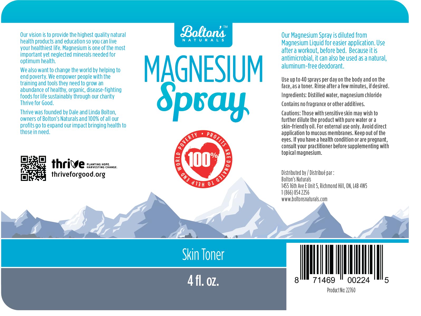 unscented magnesium spray for total comfort