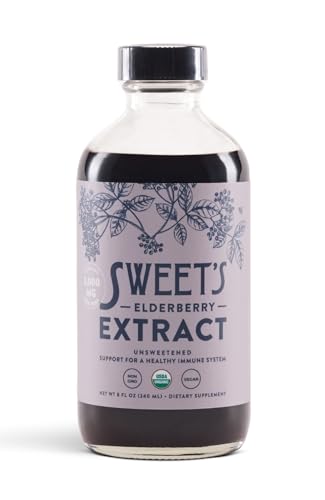 unsweetened elderberry syrup for health