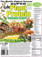 unsweetened plant protein powder