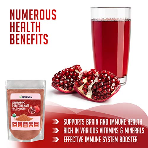 unsweetened pomegranate juice powder