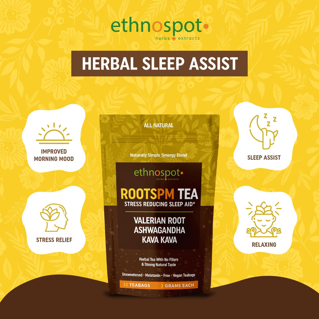 unsweetened valerian tea for better sleep
