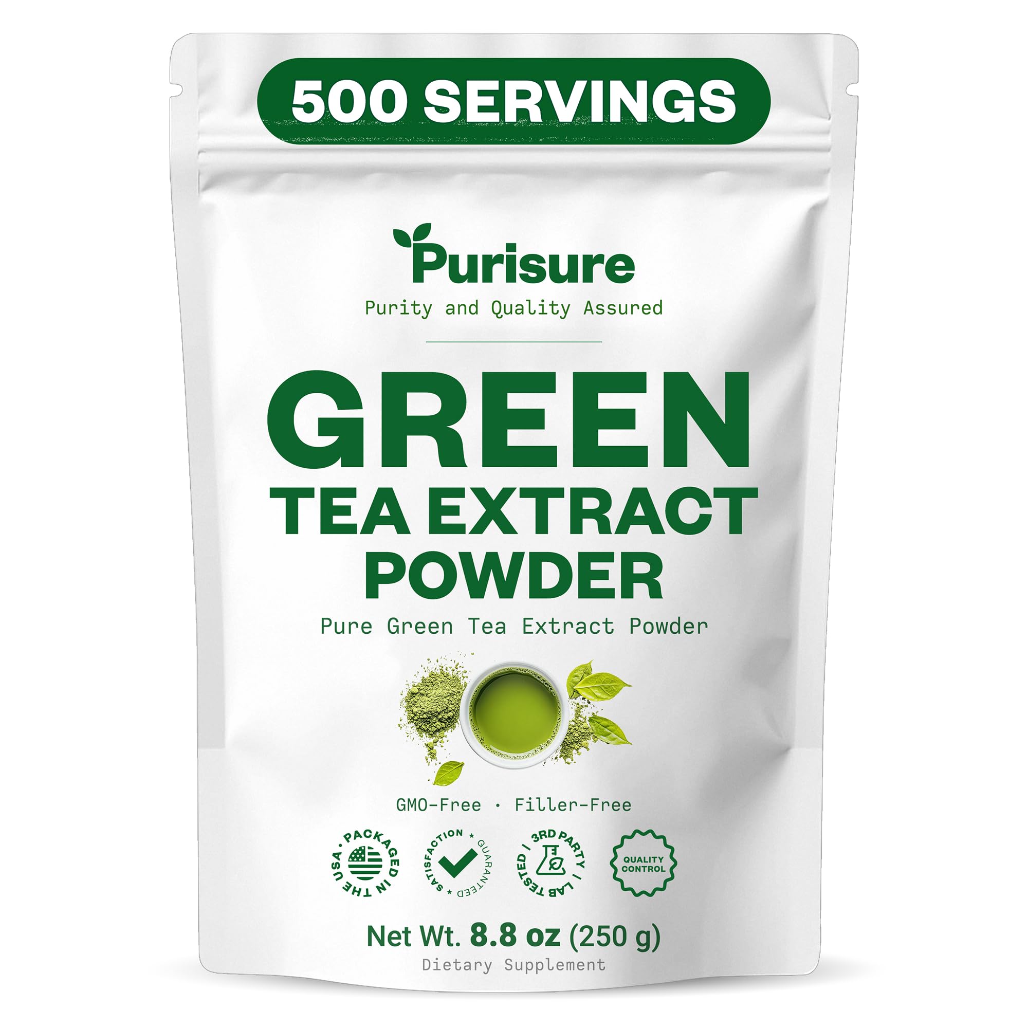 unsweetened vegan green tea for smoothies