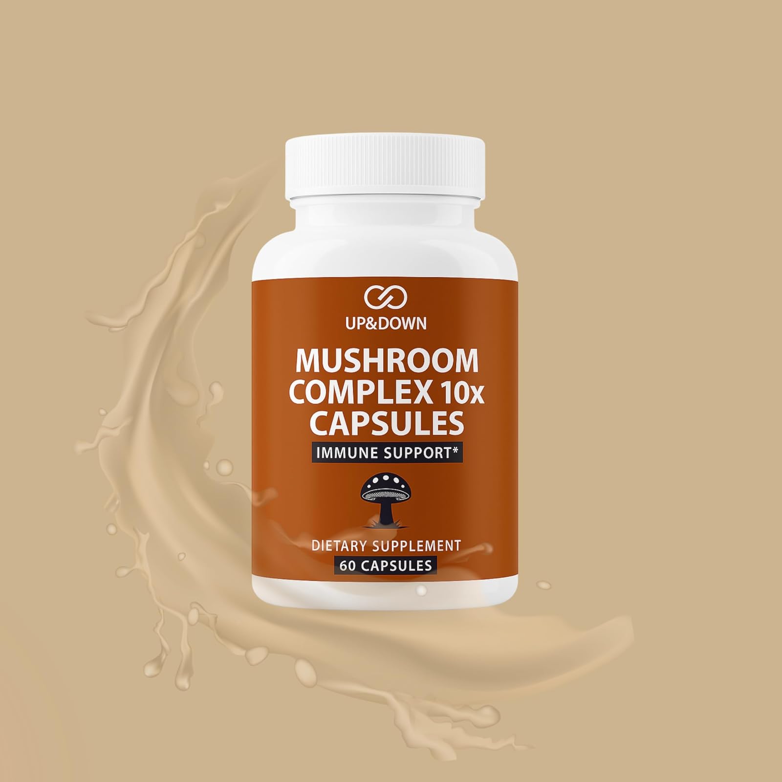 Up&Down mushroom capsules for vitality