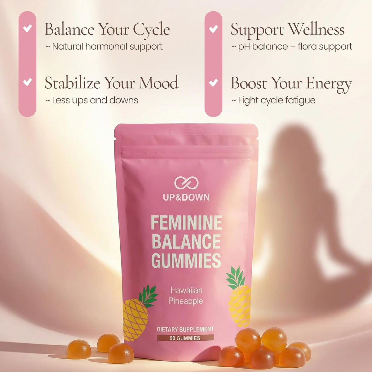 Up&Down Supplements feminine gummies