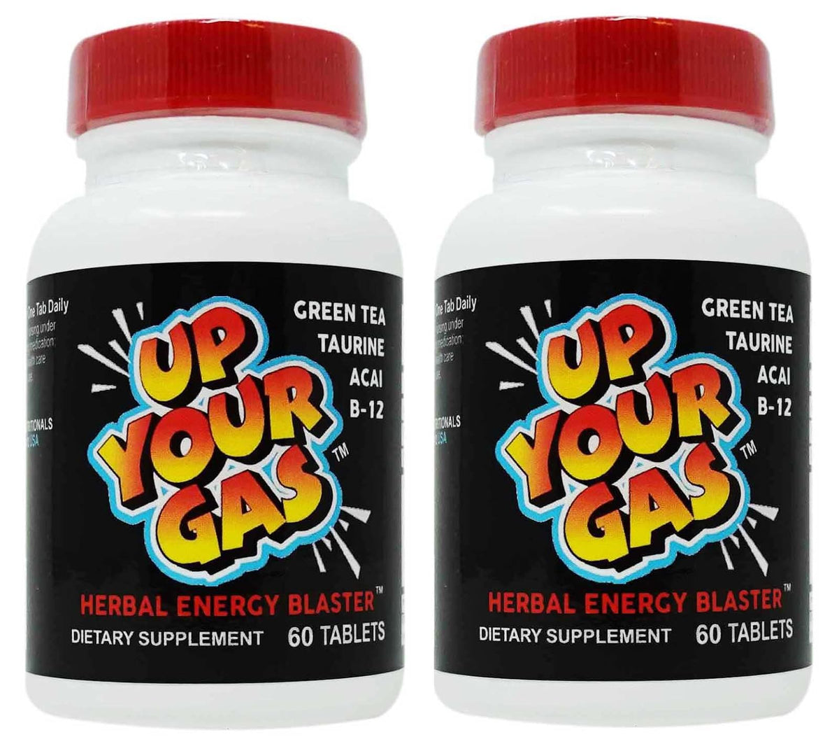 Up Your Gas energy booster tablets