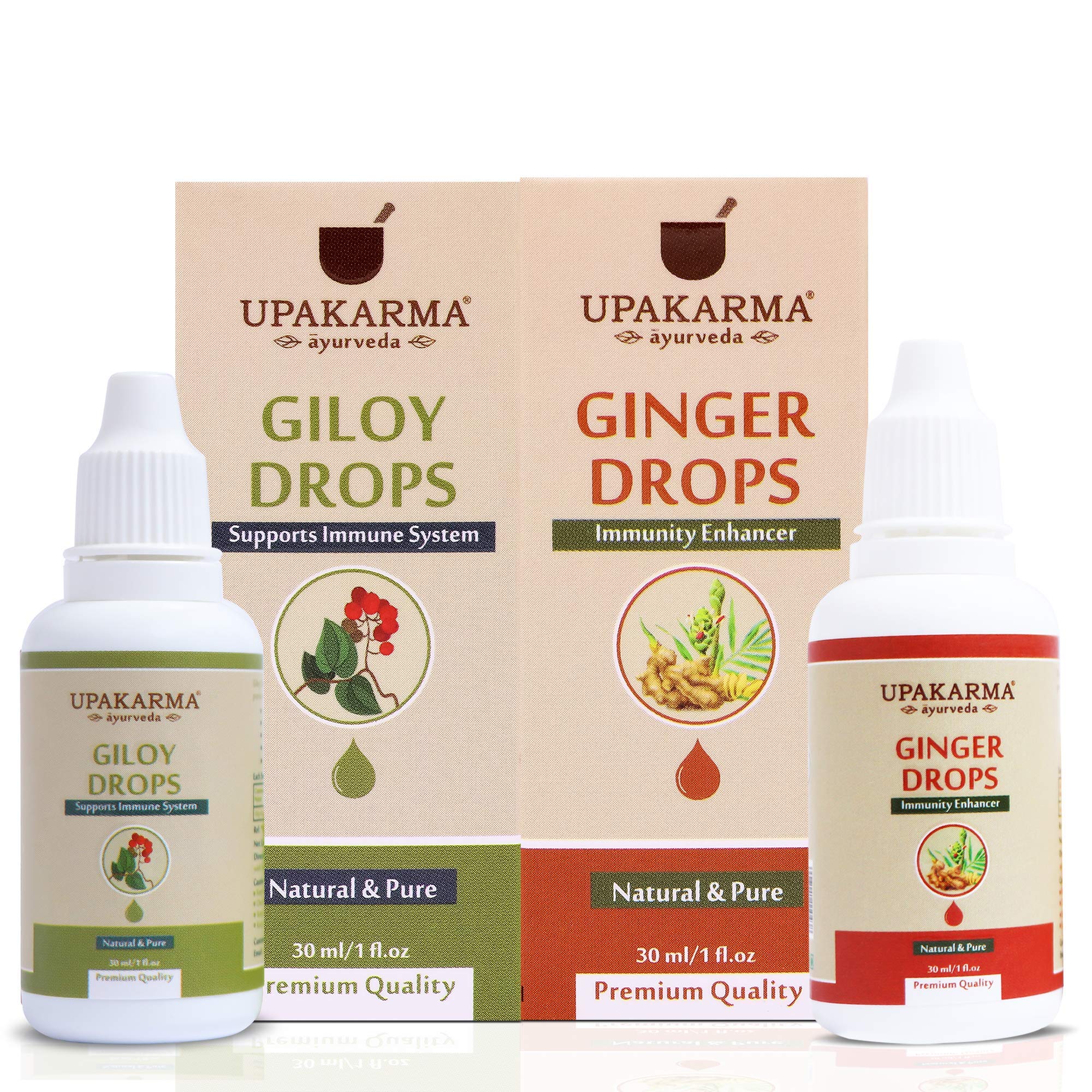 UPAKARMA Ayurveda ginger immunity drops