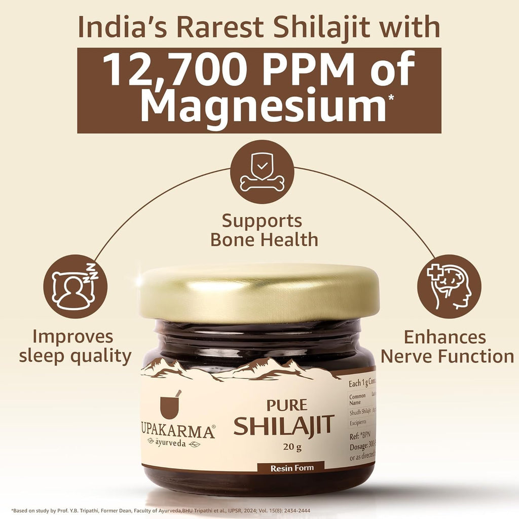 UPAKARMA pure shilajit for daily use