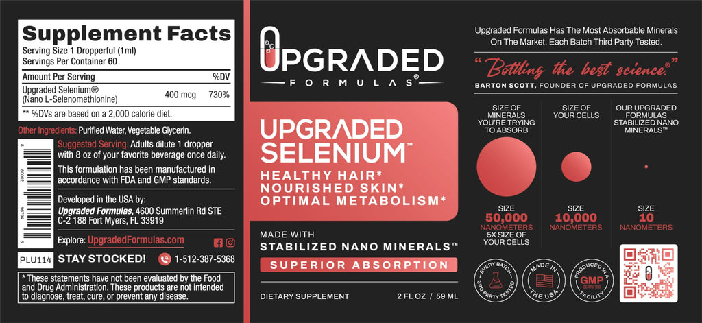 upgraded selenium for energy boost