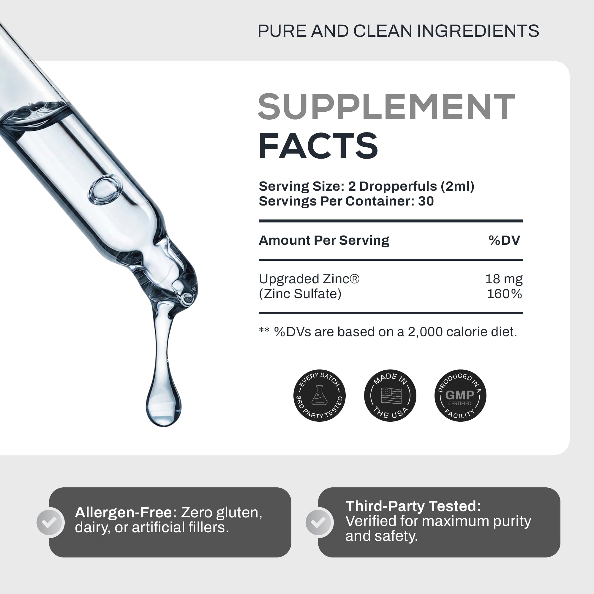 upgraded zinc for daily nutrition