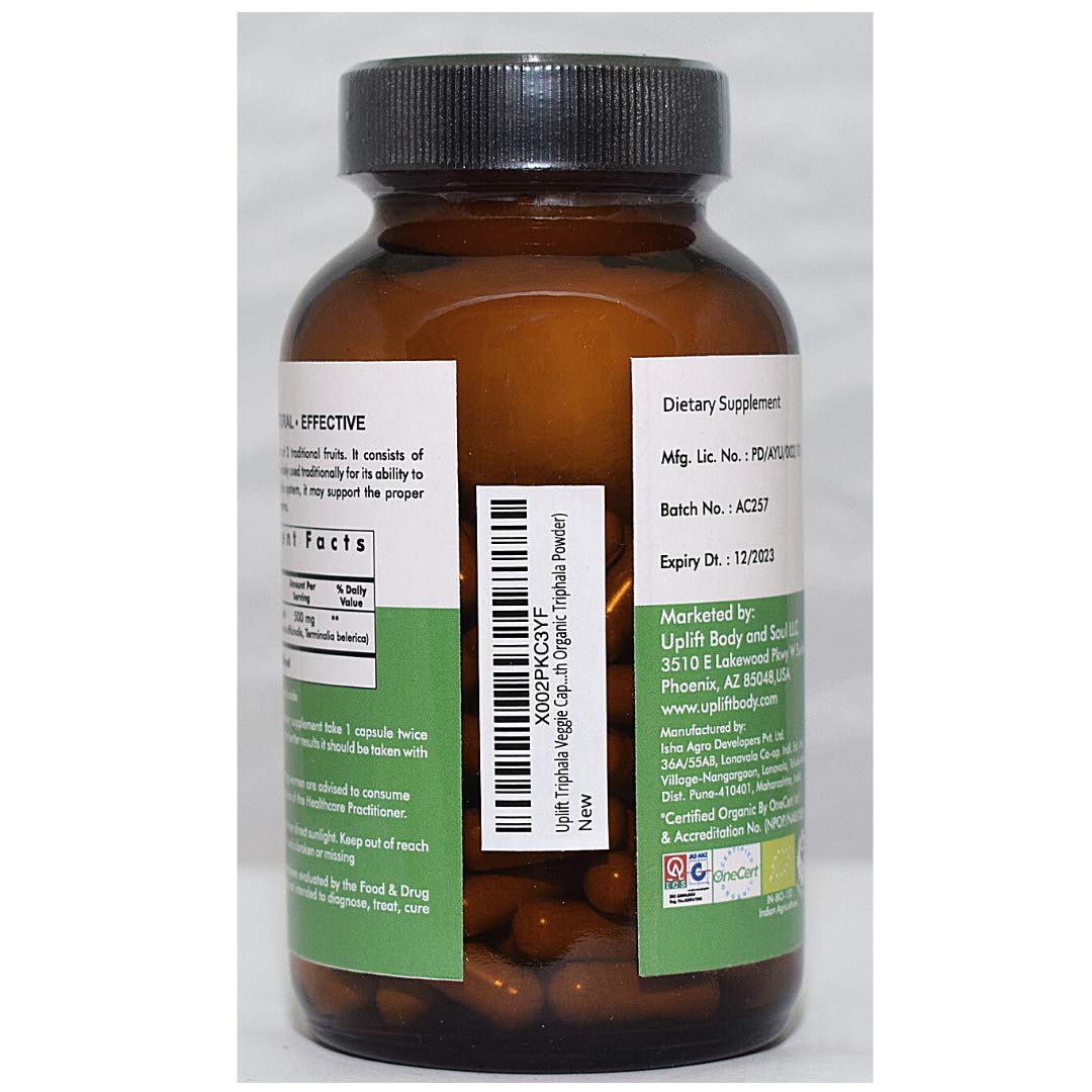 Uplift triphala for gut health