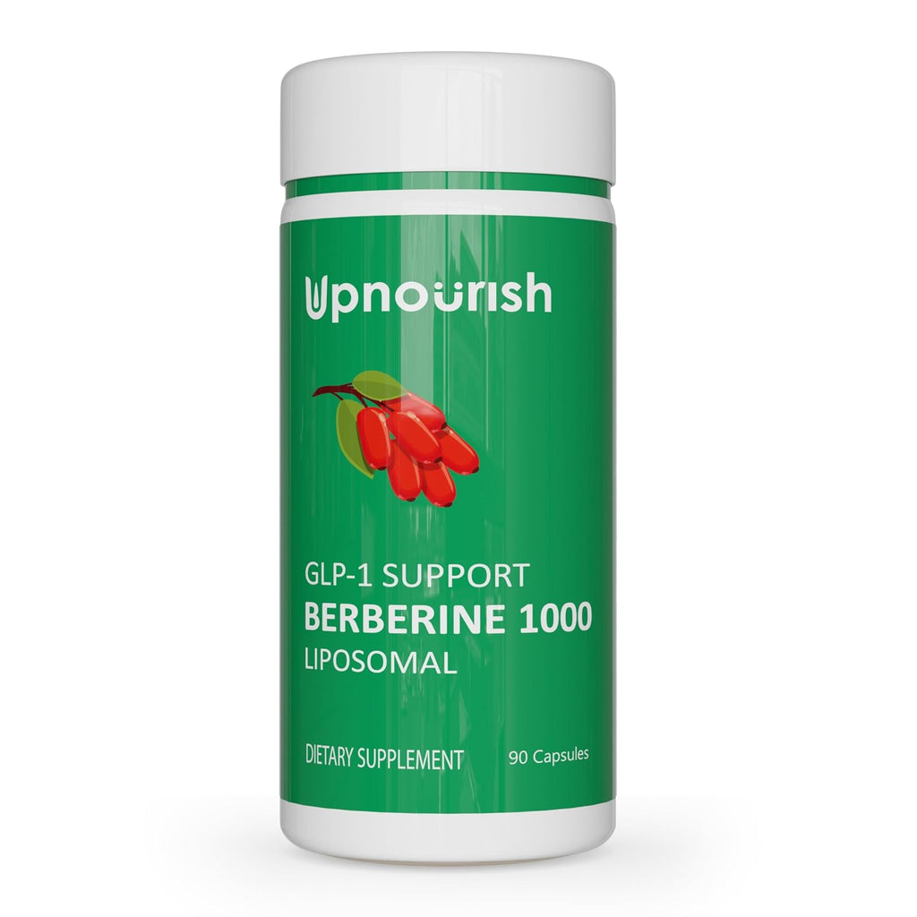 UpNourish Berberine HCl vegan capsules