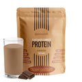 UpNourish chocolate vegan protein powder