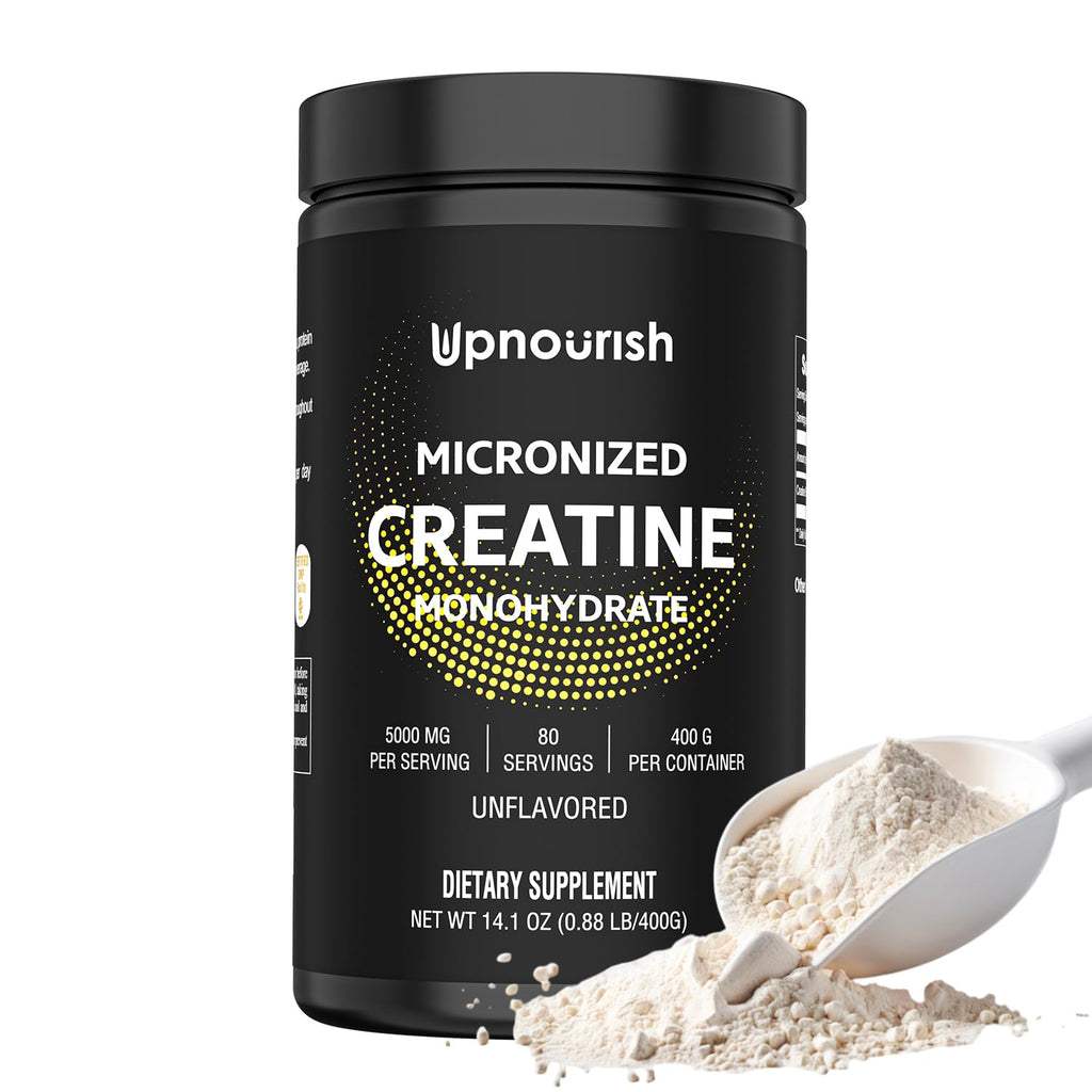 UpNourish creatine monohydrate powder