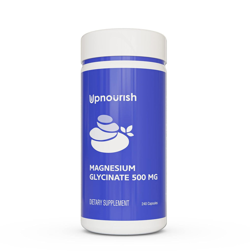 UpNourish magnesium glycinate capsules