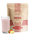 UpNourish strawberry banana protein powder