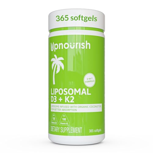 UpNourish vitamin D3 K2 benefits