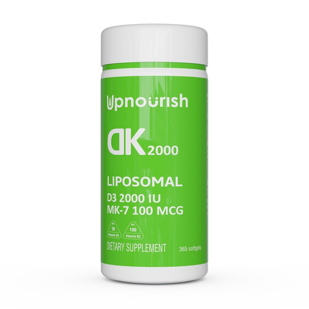 UpNourish vitamin D3 K2 benefits