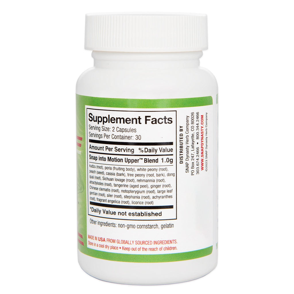 upper body health support with vitamins