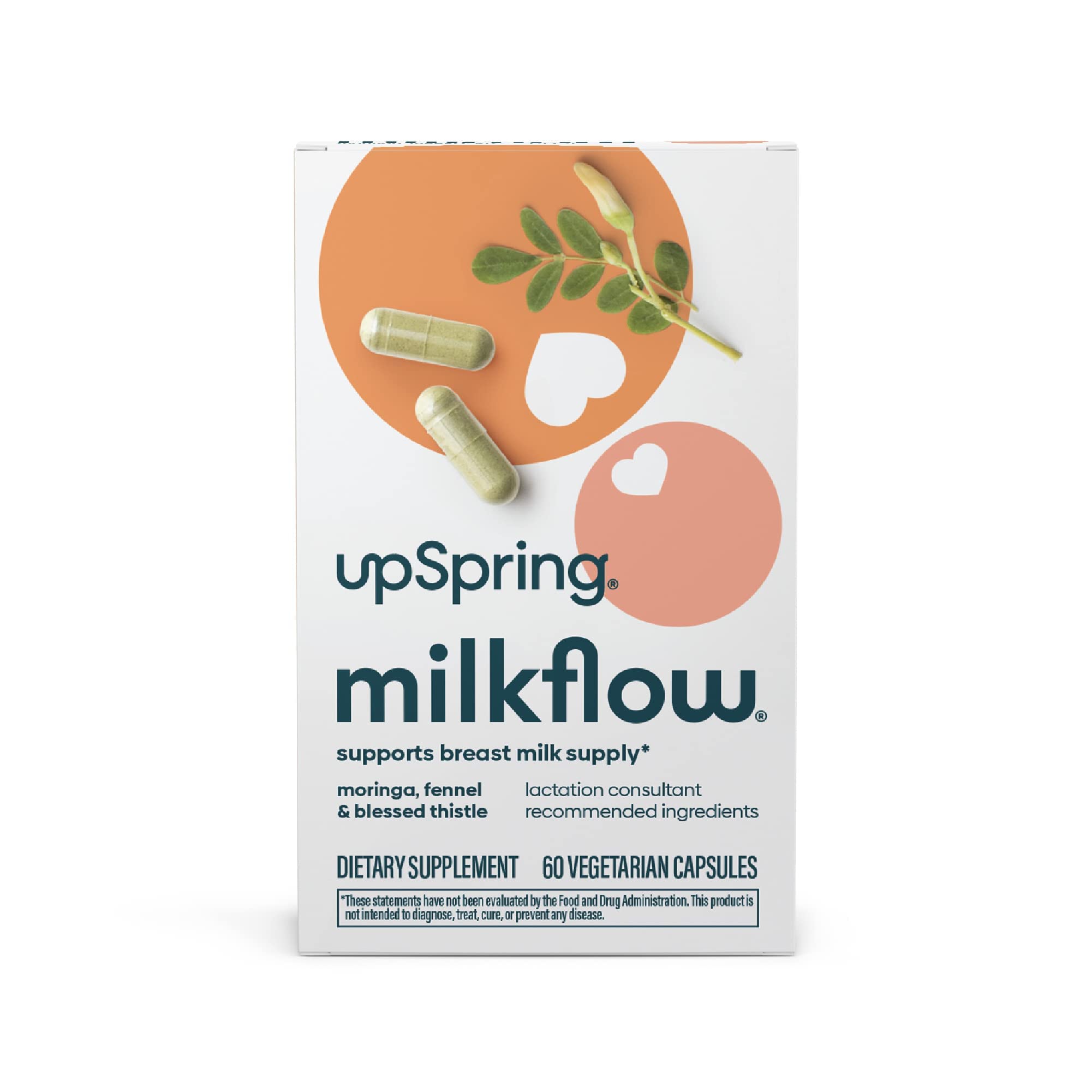 UpSpring Milkflow breastfeeding support capsules