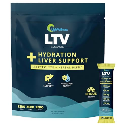 UpWellness electrolyte powder hydration packets